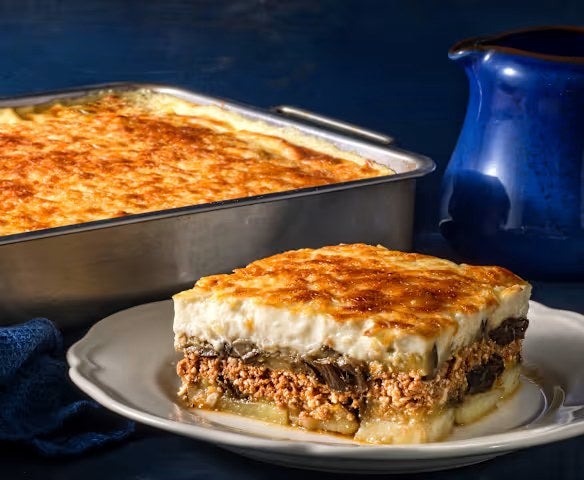 Famous Traditional Greek Moussaka Family Size (tray) | My Greek Grocery